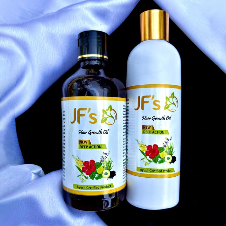 Hair Oil & Shampoo Combo Pack | Herbal Hair Care by Jeevan Foods