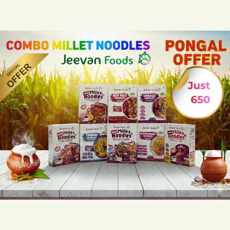 Millet Noodles COMBO – Pongal Offer - Jeevan Foods