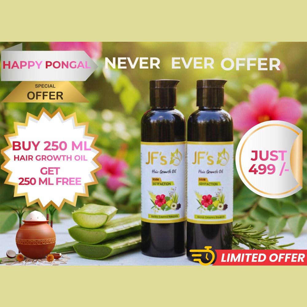 Hair Growth Oil – Pongal Offer - Jeevan Foods